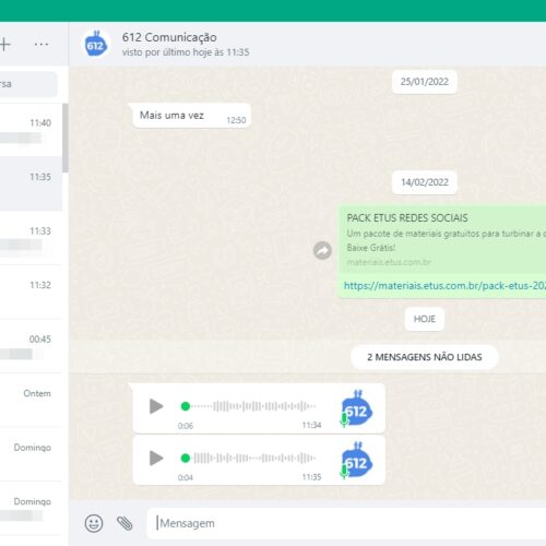 Mais novidades nos áudios do WhatsApp Web - Blog Josivandro Avelar